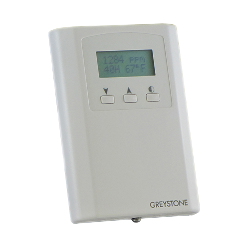 CDD3 Series – CO2/Temp/Humidity Monitor w/ BACnet or Modbus – Greystone ...